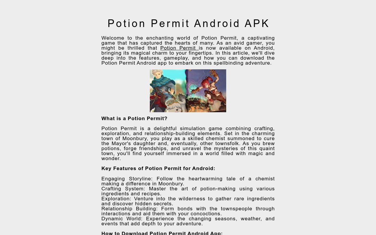 Potion Permit Android APK